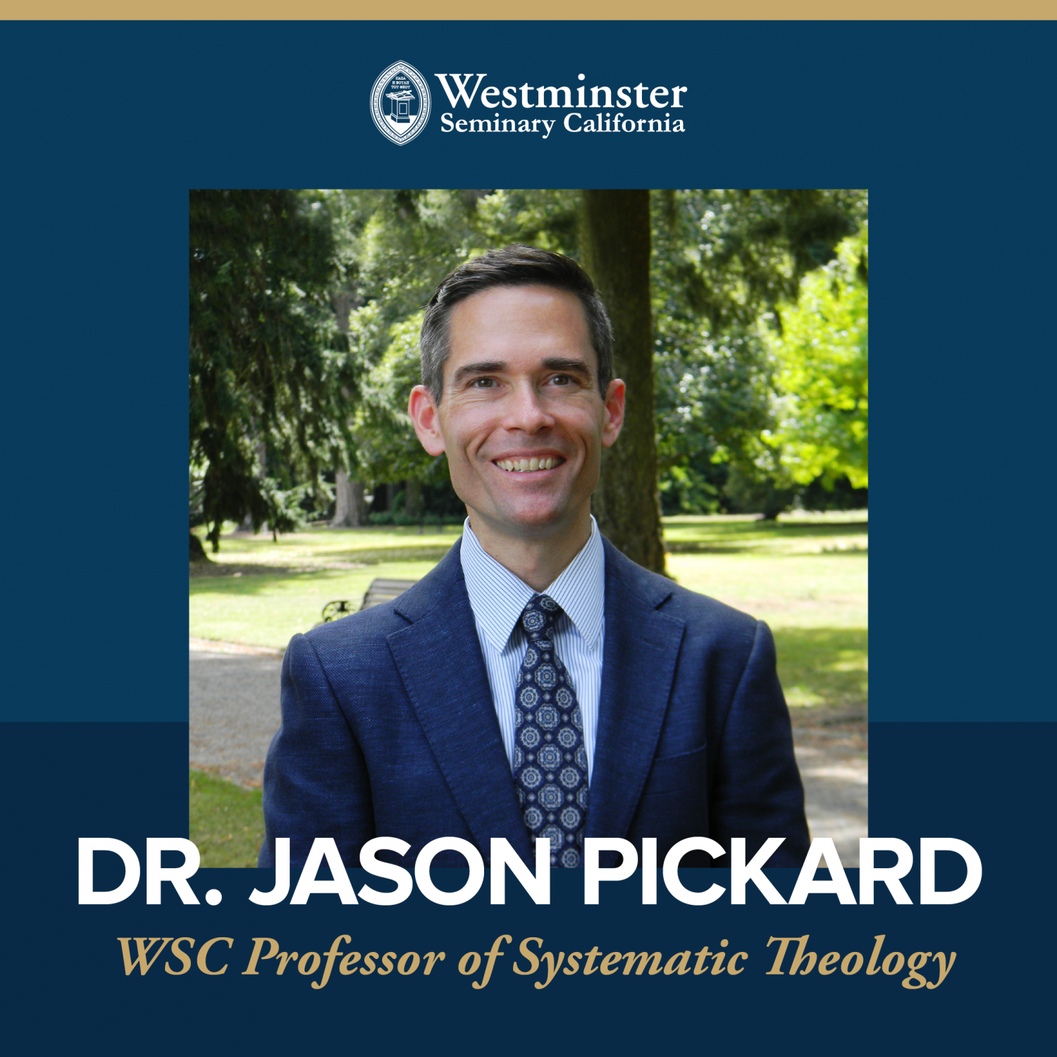 Dr. Pickard Appointed New Professor of Systematic Theology ...